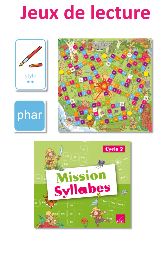 JEUX DE LECTURE – Mission Syllabes – Cycle 2 – Editions-sed