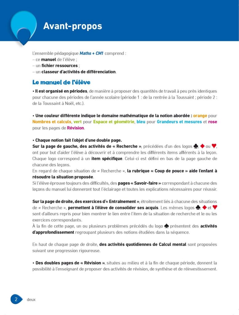 MATHS + – Manuel de l’élève – CM1 – Anciens programmes – Editions-sed