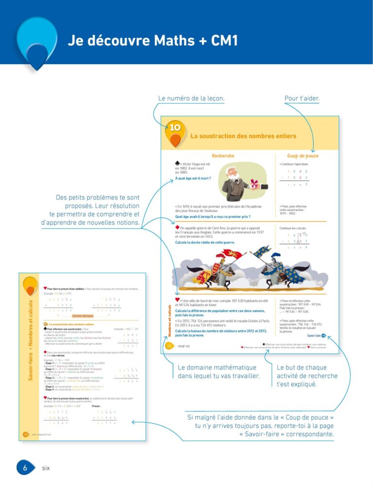 MATHS + – Manuel de l’élève – CM1 – Anciens programmes – Editions-sed