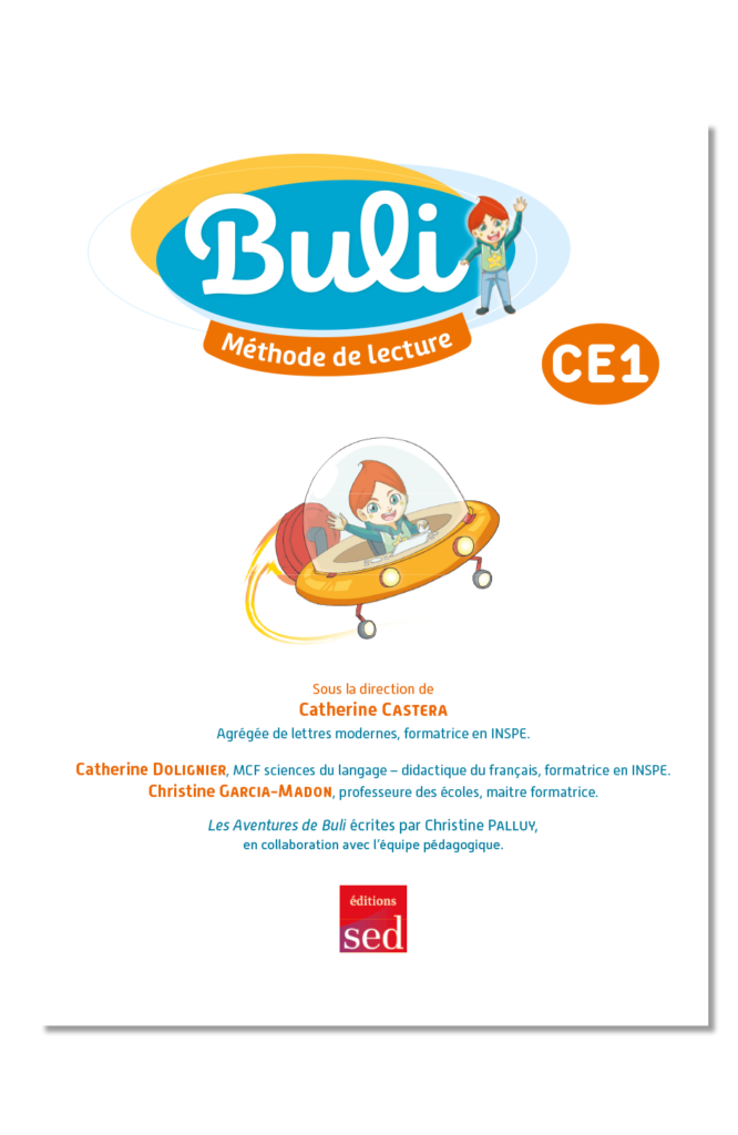 BULI – Manuel de l’élève – CE1 – Programmes 2025 – Editions-sed
