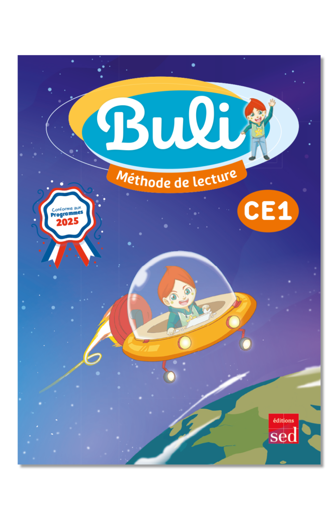 BULI – Manuel de l’élève – CE1 – Programmes 2025 – Editions-sed