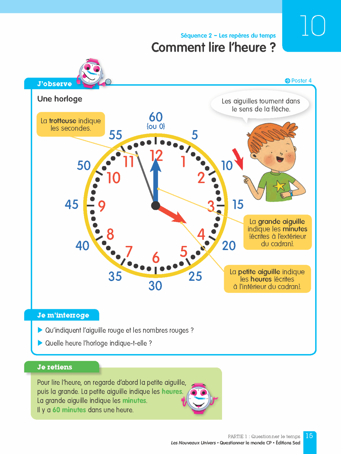 LNU – Questionner le monde – Manuel de l’élève – CP – Editions-sed