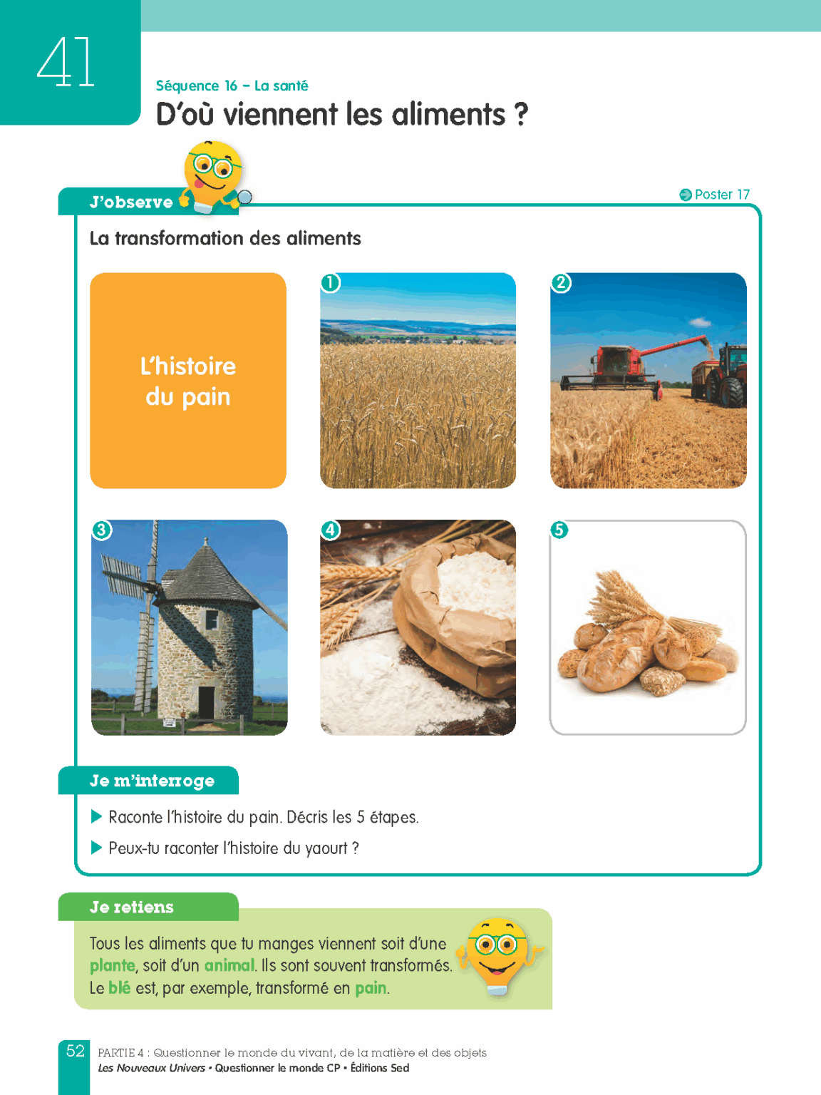 LNU – Questionner le monde – Manuel de l’élève – CP – Editions-sed