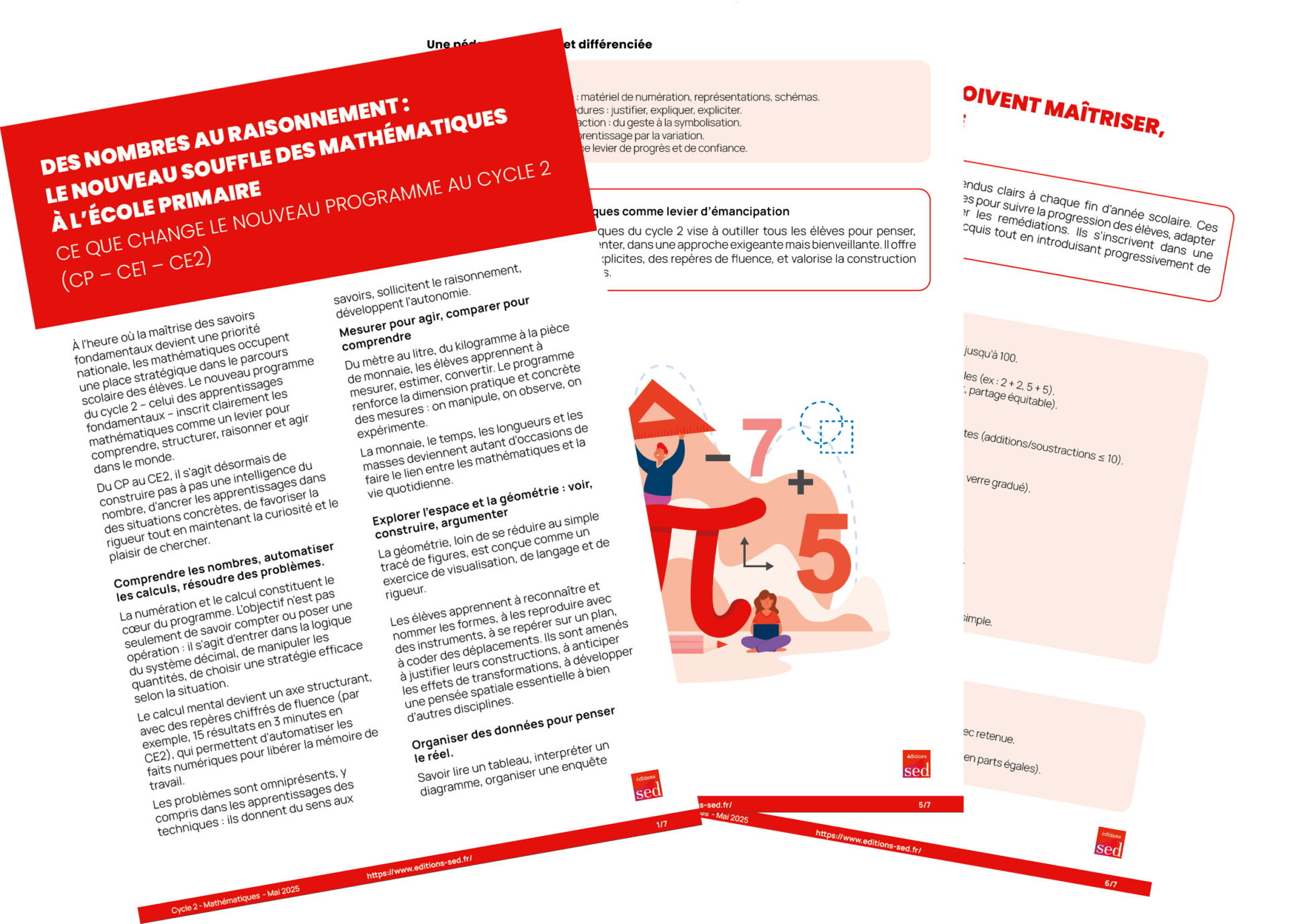 Les nouveaux programmes 2025 – Editions-sed