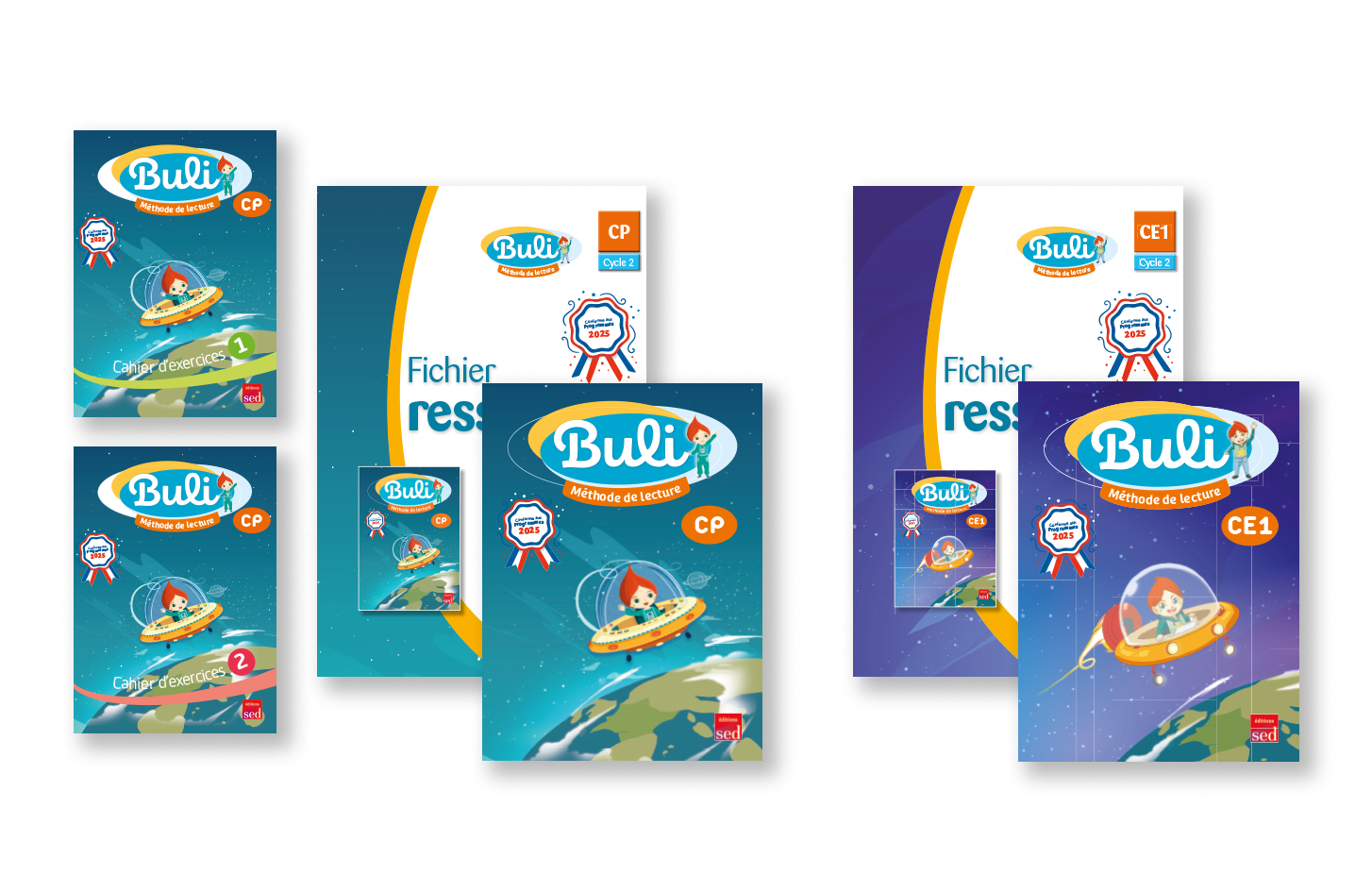BULI CP et CE1 – Methode de lecture – Editions-sed